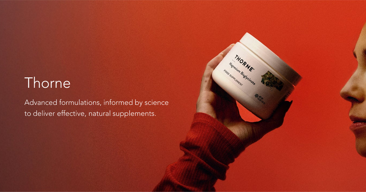 Thorne Supplements & Vitamins - UK Stockist