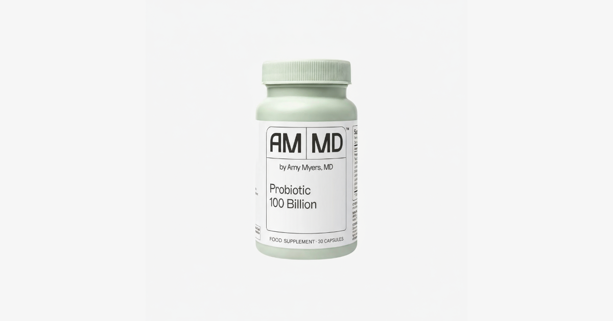 AMMD by Amy Myers, MD Probiotic Capsules 100 Billion | Healf