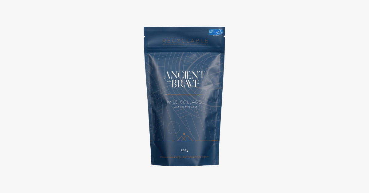 Ancient + Brave Wild Collagen - Recyclable pouch | Healf