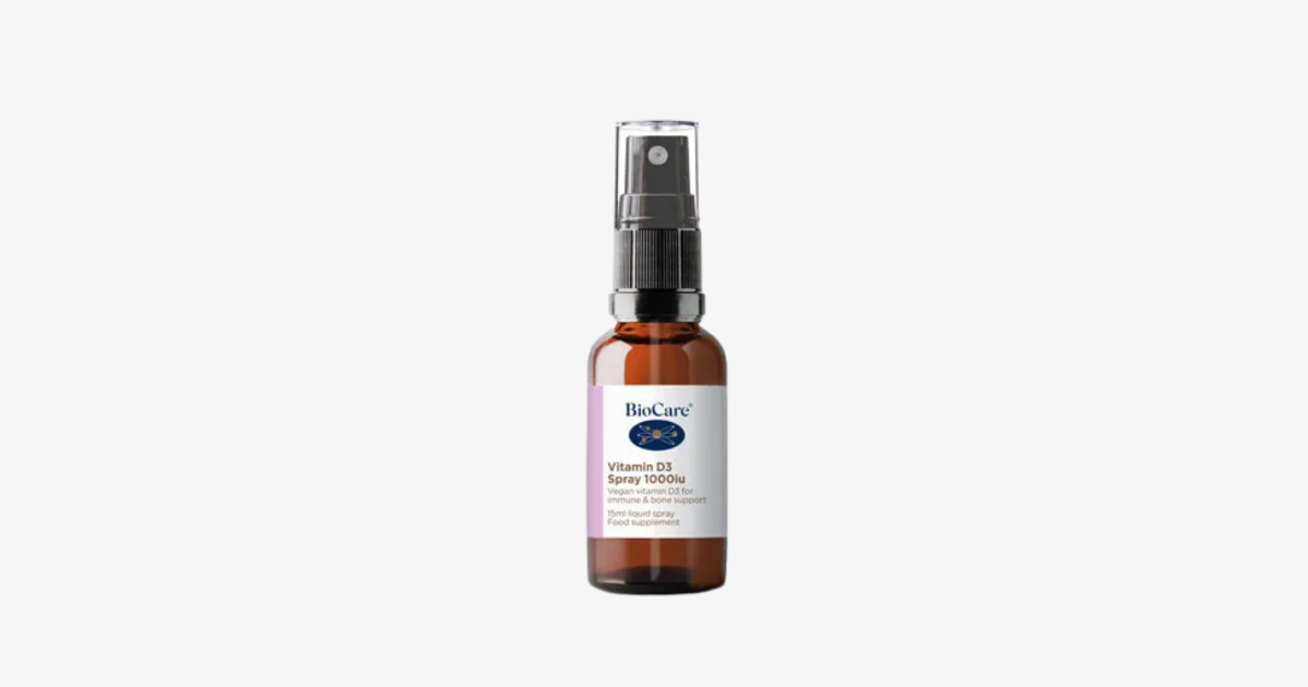 BioCare Vitamin D3 Spray 1000iu | Healf