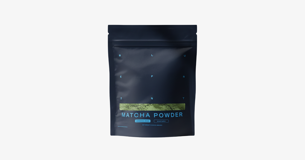 Blueprint Ceremonial Grade Matcha | Healf