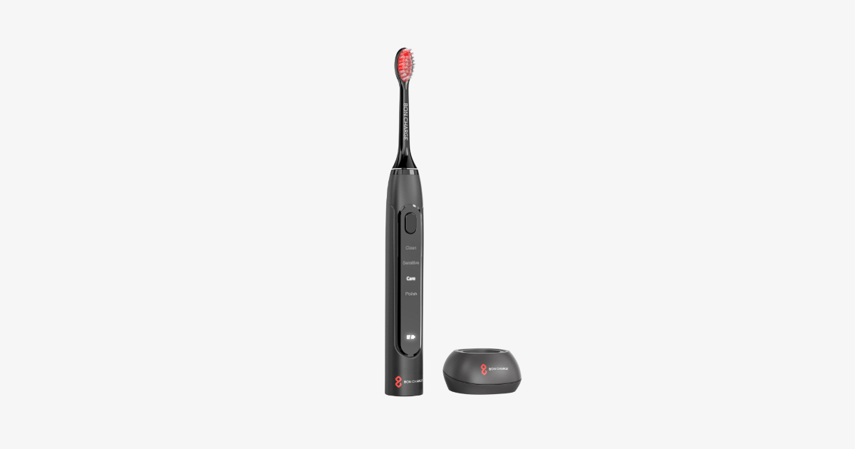 BON CHARGE Red Light Toothbrush | Healf