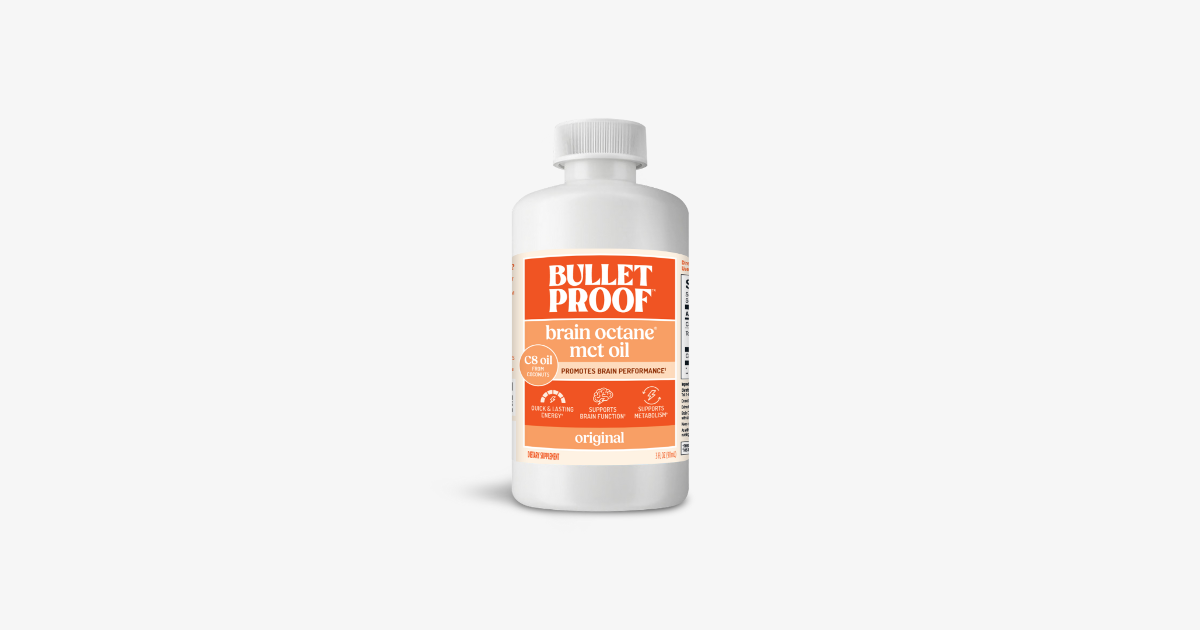 Bulletproof Brain Octane C8 MCT Oil