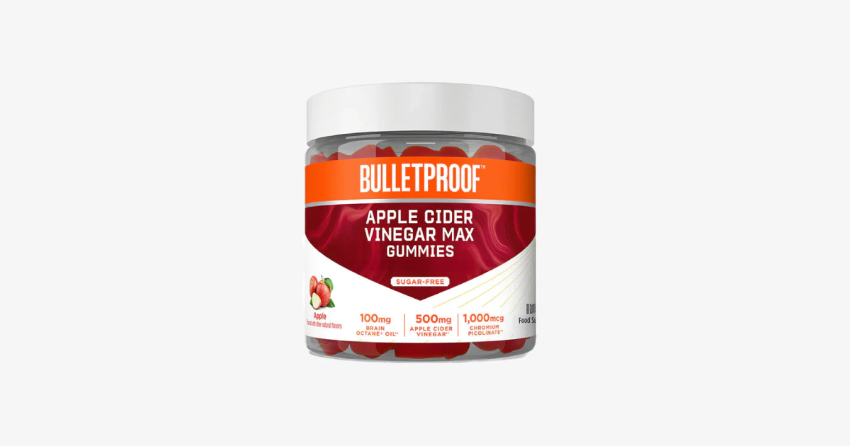 Bulletproof Apple Cider Vinegar Max Gummies