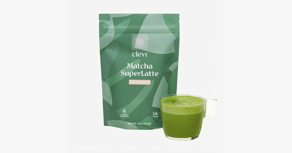 Clevr Blends Matcha Superlatte