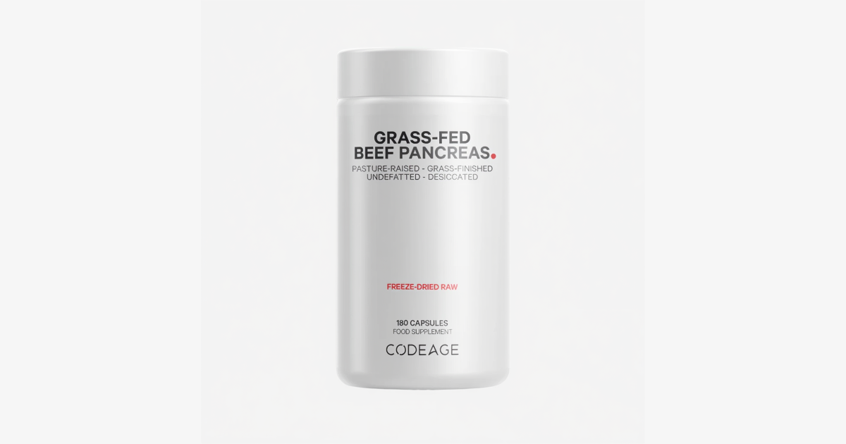Codeage Beef Pancreas | Healf