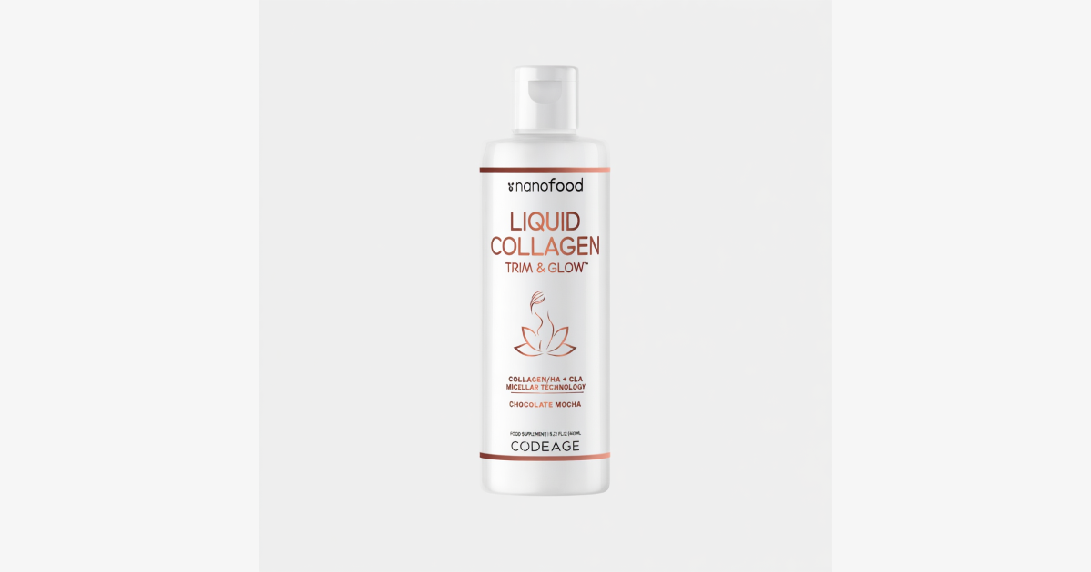Codeage Liquid Collagen Trim & Glow Chocolate Flavor | Healf