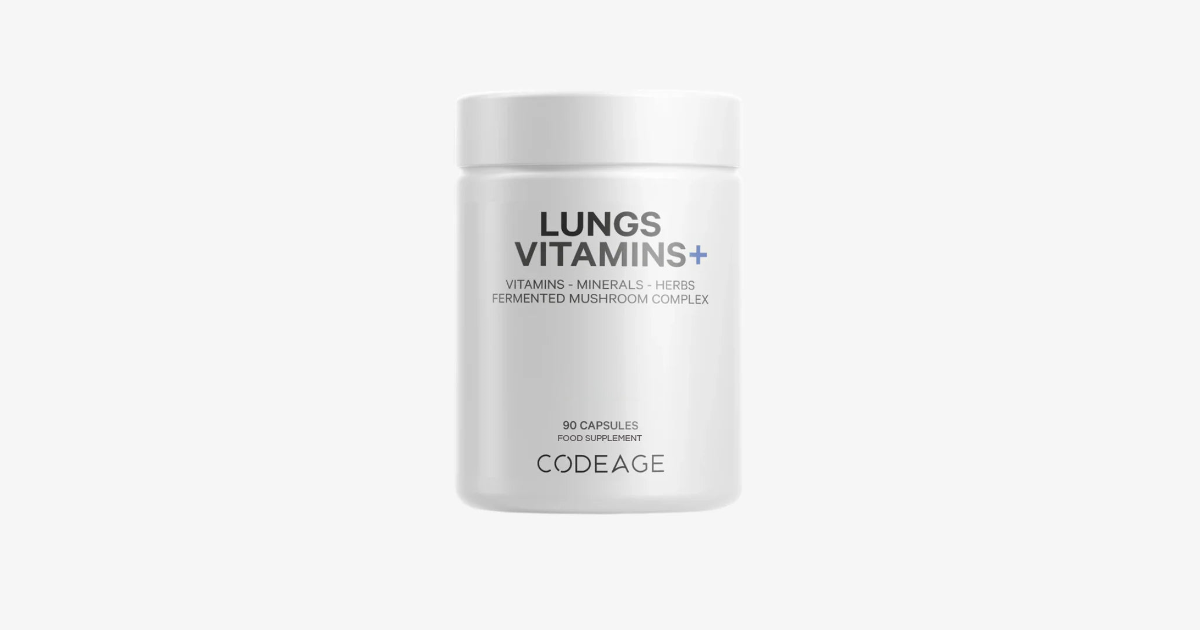 Codeage Lungs Vitamins | Healf