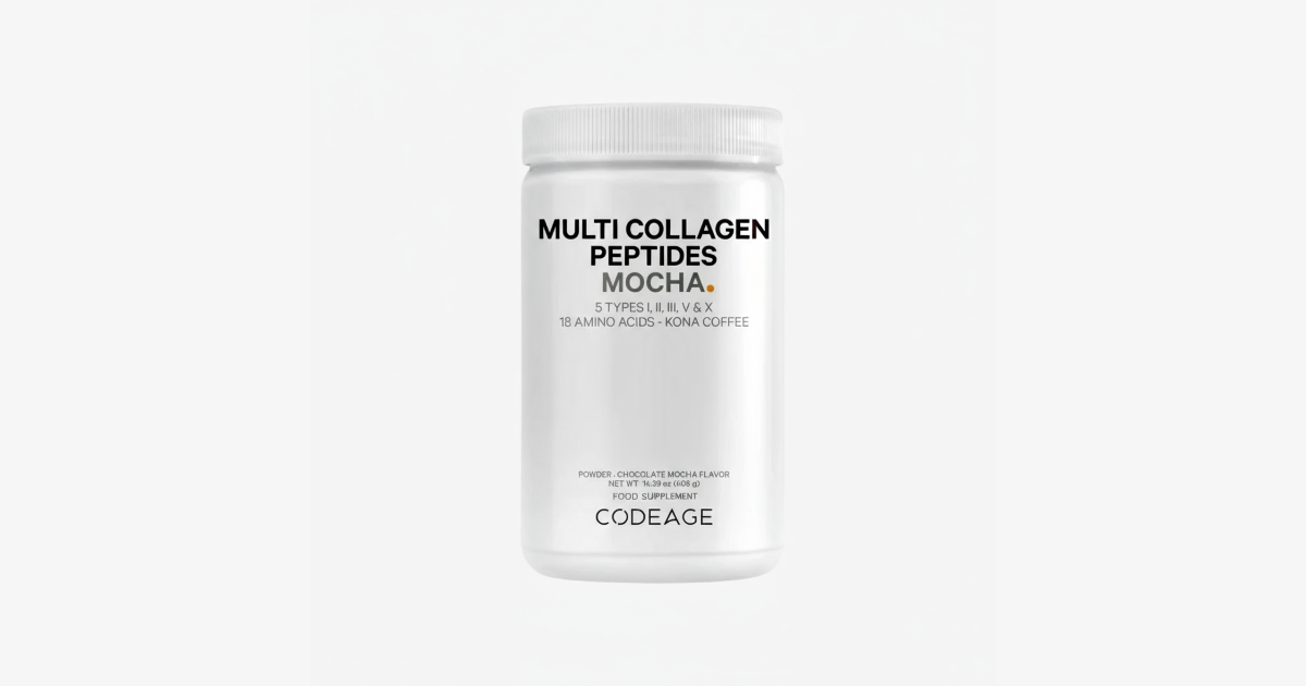 Codeage Multi Collagen Mocha | Healf