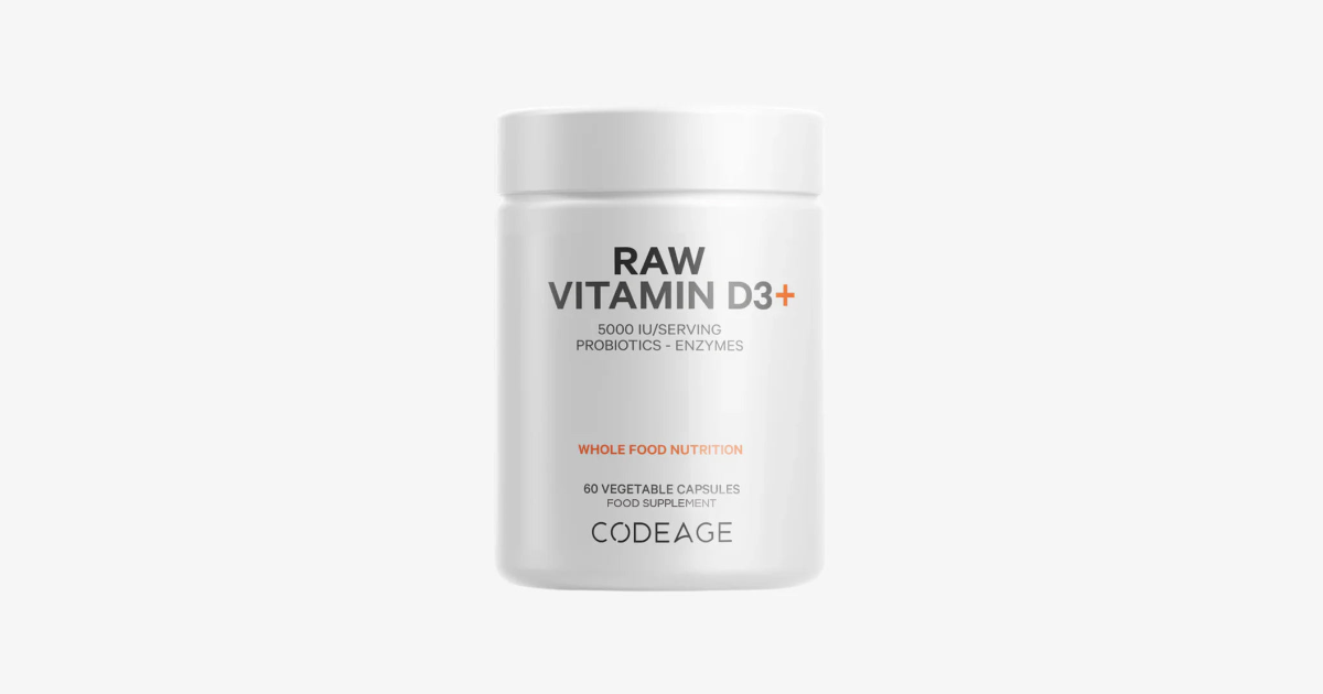 Codeage Raw Vitamin D3 | Healf