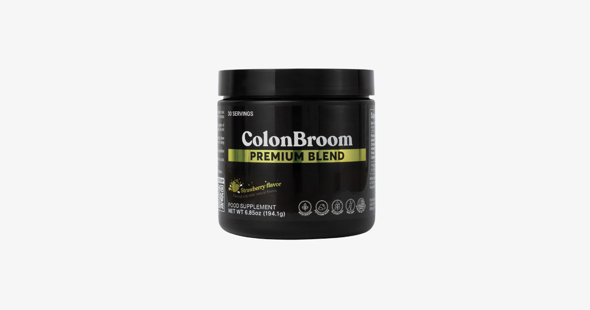 ColonBroom Psyllium Premium Blend - Strawberry | Healf