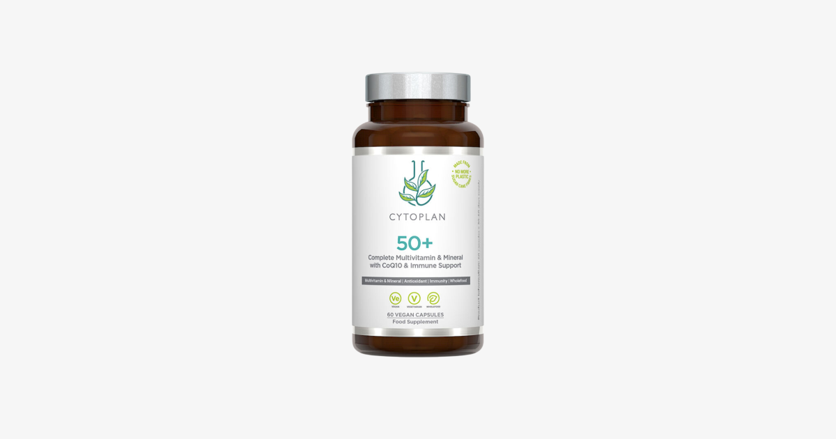 Cytoplan 50+ Multivitamin & M CoQ10 & Immune Support | Healf