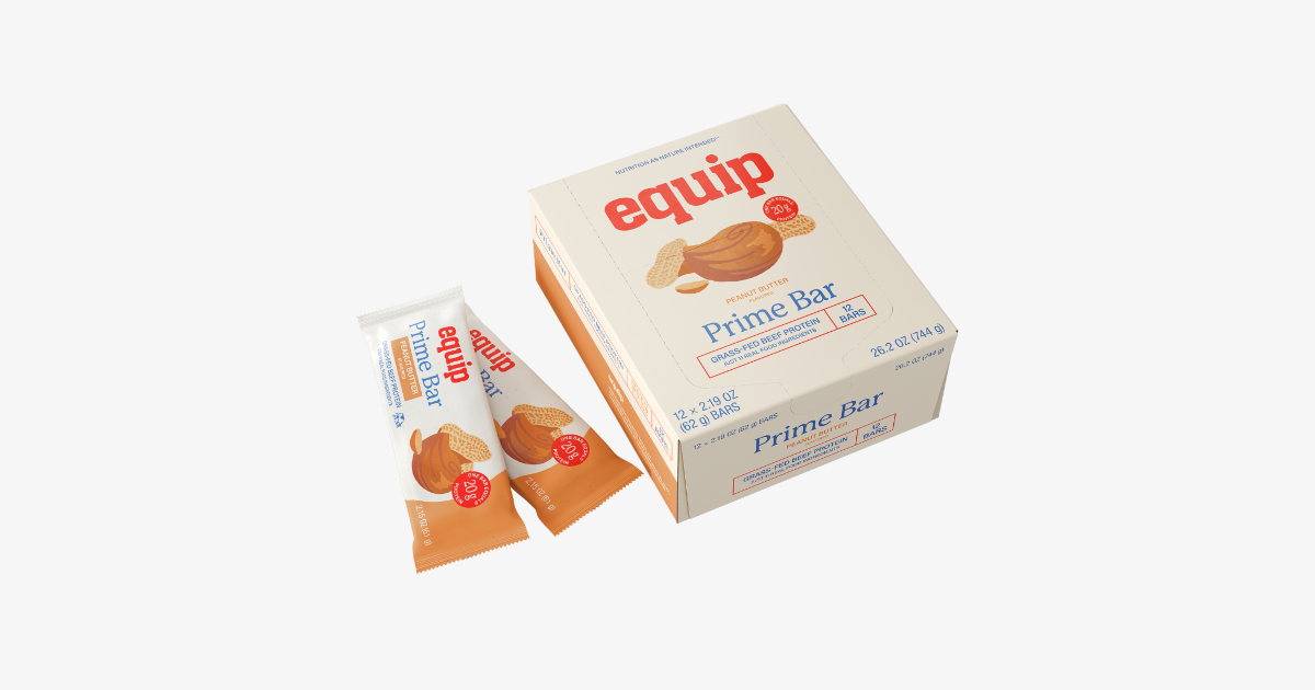 Equip Foods Prime Bar Peanut Butter | Healf