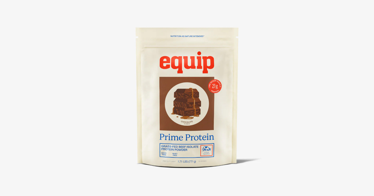Equip Foods Prime Protein - Chocolate | Healf
