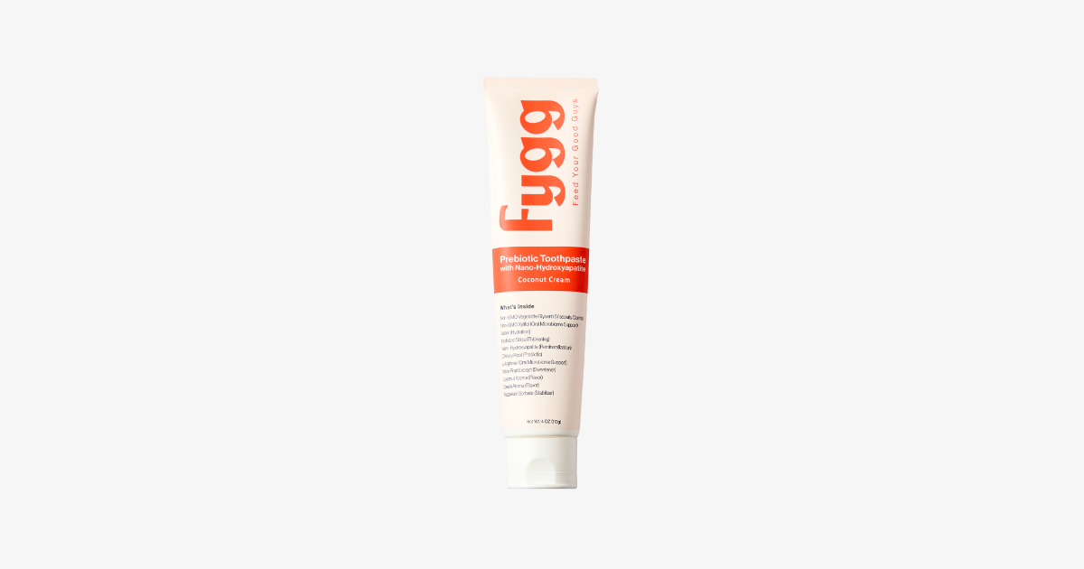 Fygg Nano-Hydroxyapatite Toothpaste with Prebiotics - Coconut Cream 4oz ...