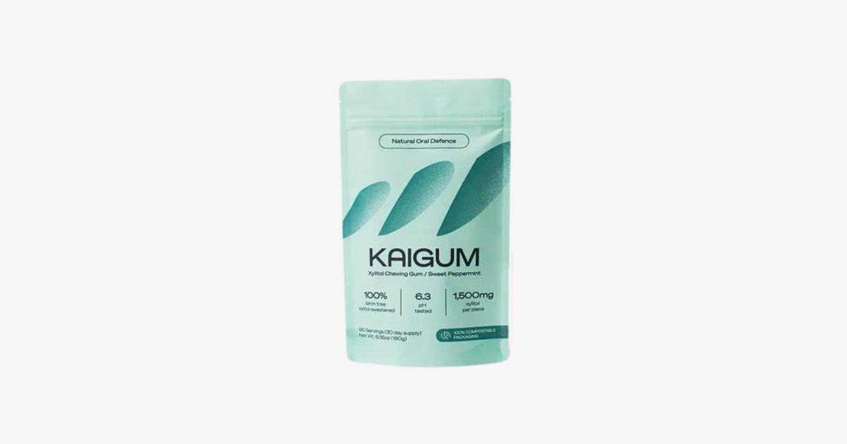 Kaigum Natural Chewing Gum - Sweet Peppermint