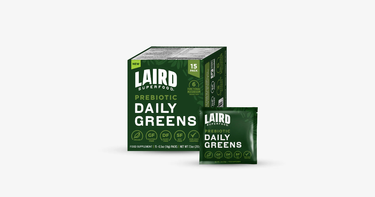 Laird Superfood Prebiotic Daily Greens