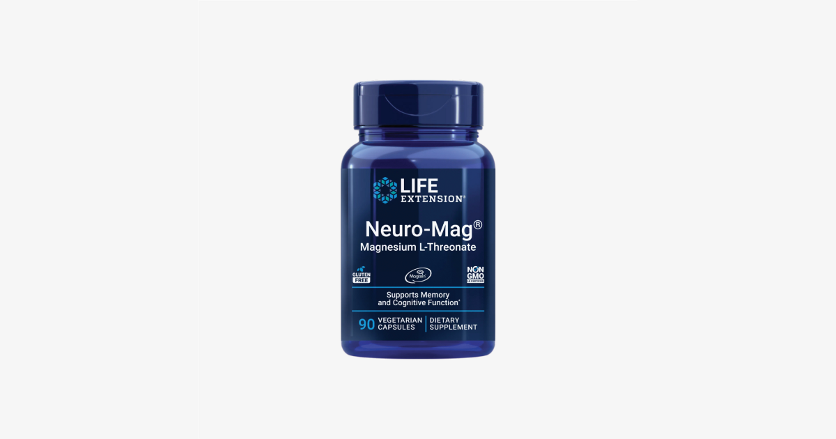 Life Extension Neuro-Mag Magnesium L Threonate | Healf