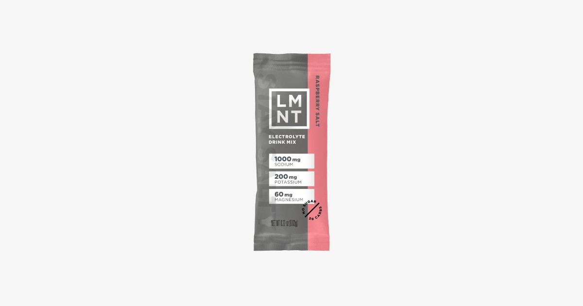 LMNT Recharge Electrolytes - Raspberry Salt (30 Pack)