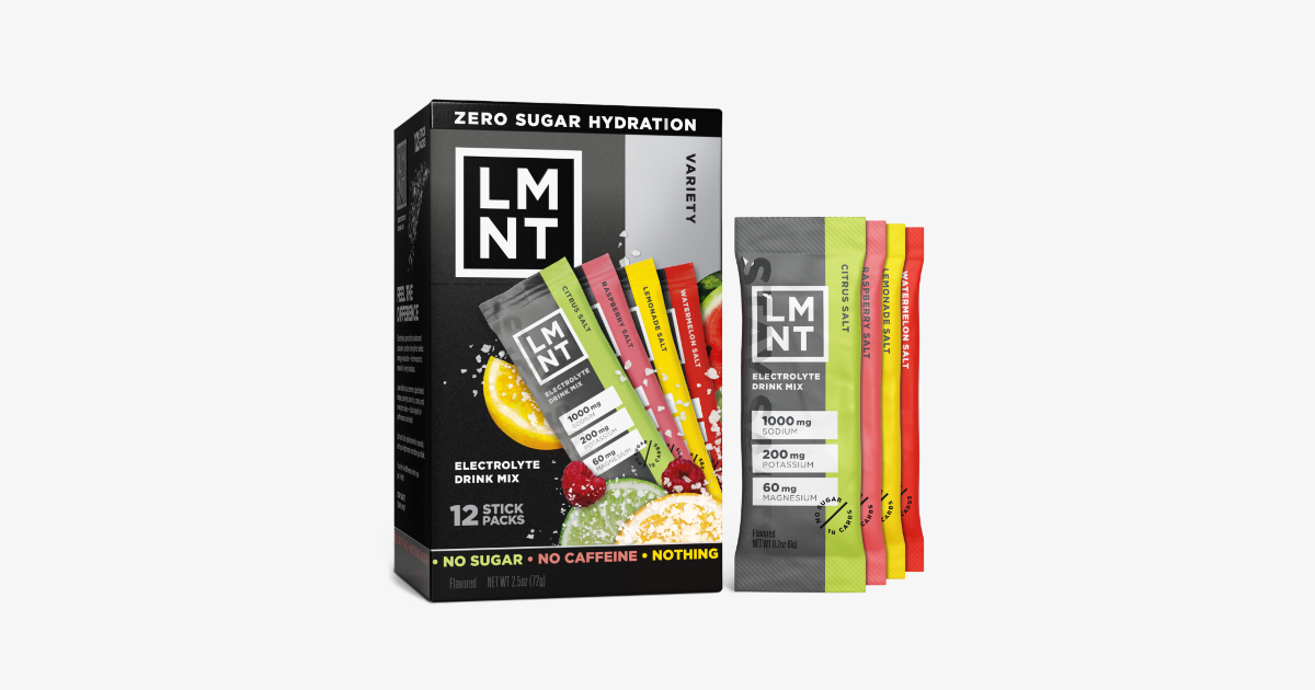 LMNT Recharge Electrolytes - Variety Pack (12 Pack)