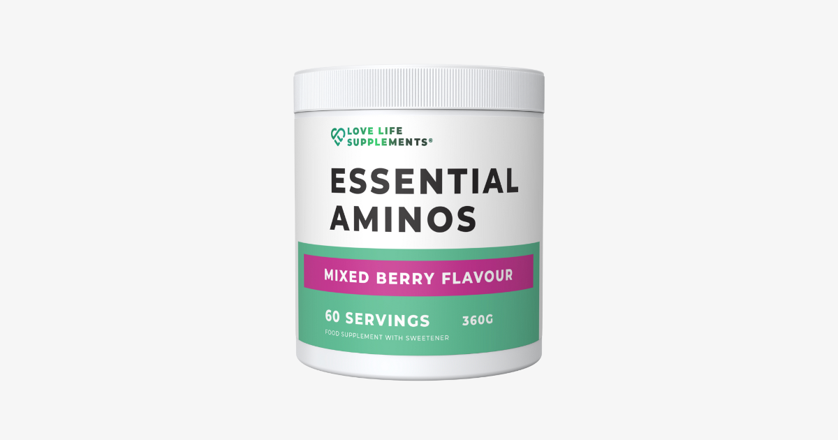 Love Life Supplements Essential Amino Acids - Mixed Berry | Healf