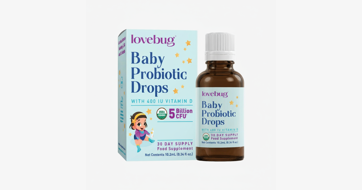 Lovebug Probiotics Baby Probiotic Drops