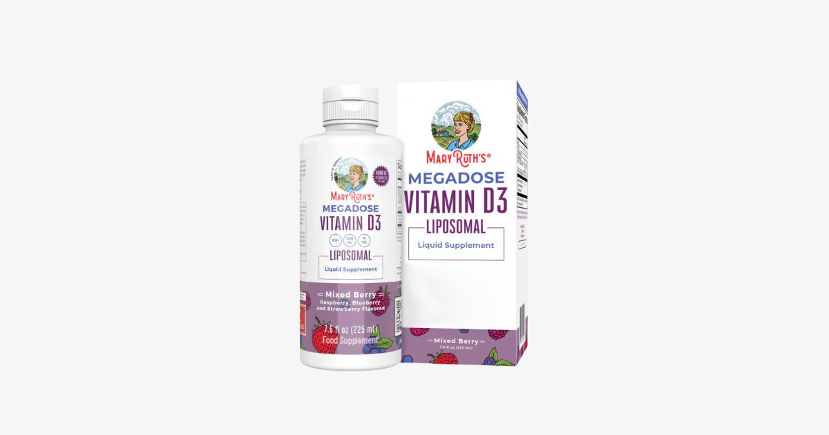 MaryRuth's Megadose D3 Liposomal - Mixed Berry | Healf
