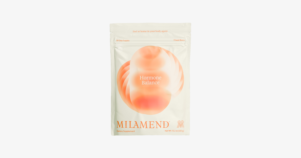 Milamend Hormone Balance - 60 serve Pouch - Mixed Berry | Healf