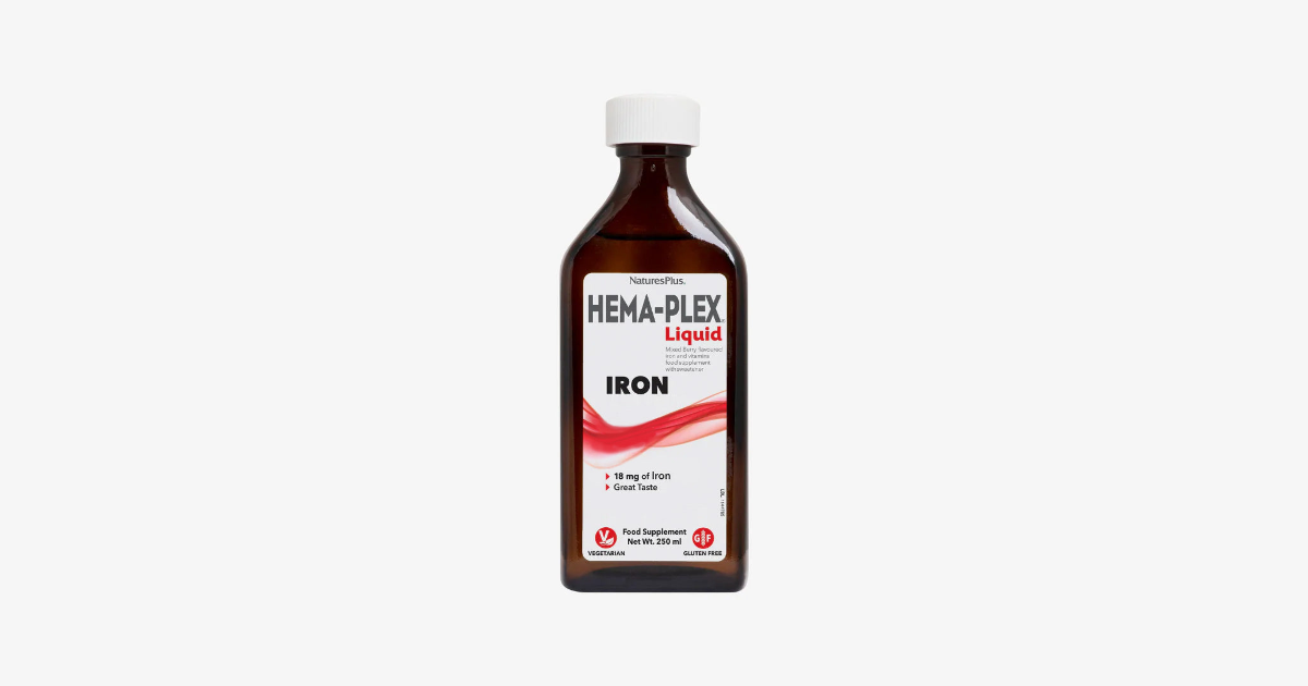 Naturesplus HEMA-PLEX® Liquid Iron | Healf