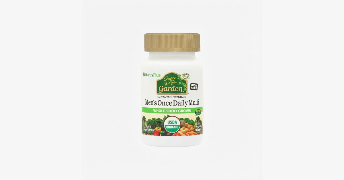 Naturesplus Source of Life Garden Men’s Once Daily Multivitamin