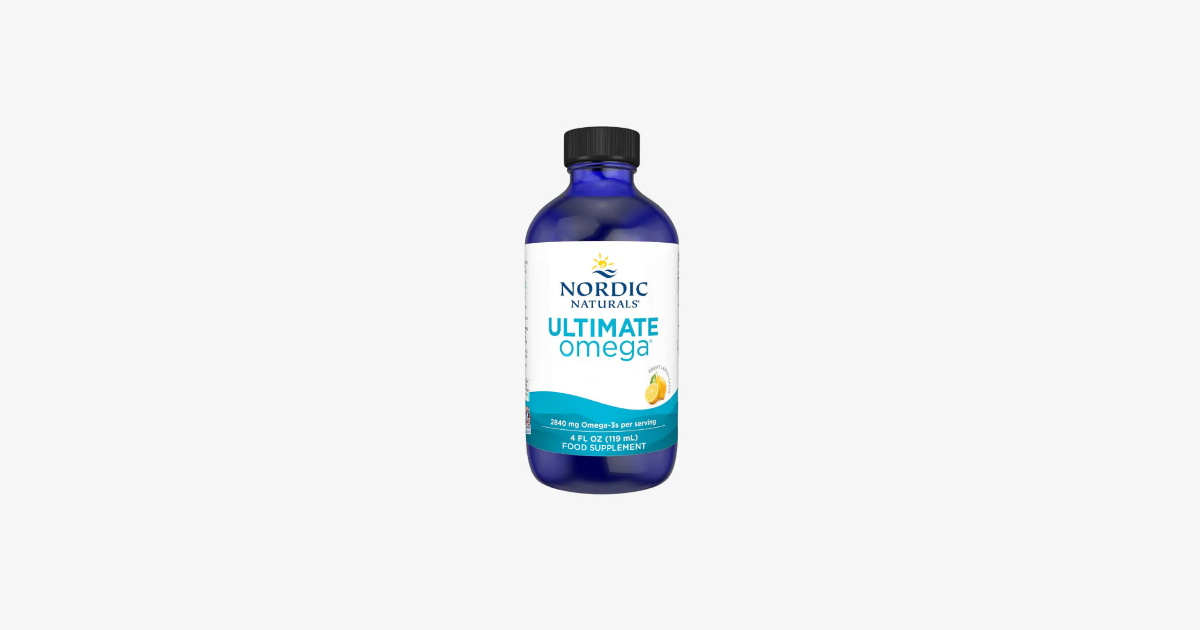 Nordic Naturals Ultimate Omega Liquid Fish Oil