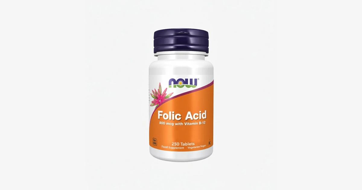 NOW Foods Folic Acid - 800 mcg