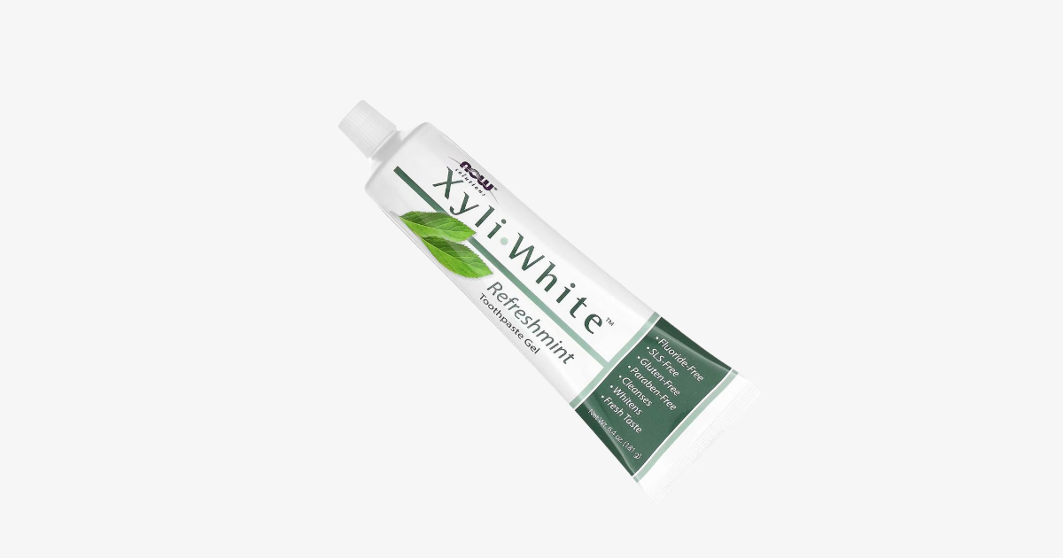 NOW Foods XyliWhite Refreshmint Toothpaste Gel