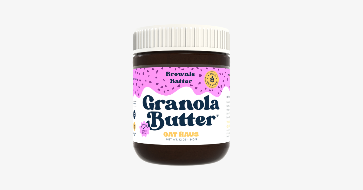 Oat Haus Granola Butter: Brownie Batter | Healf