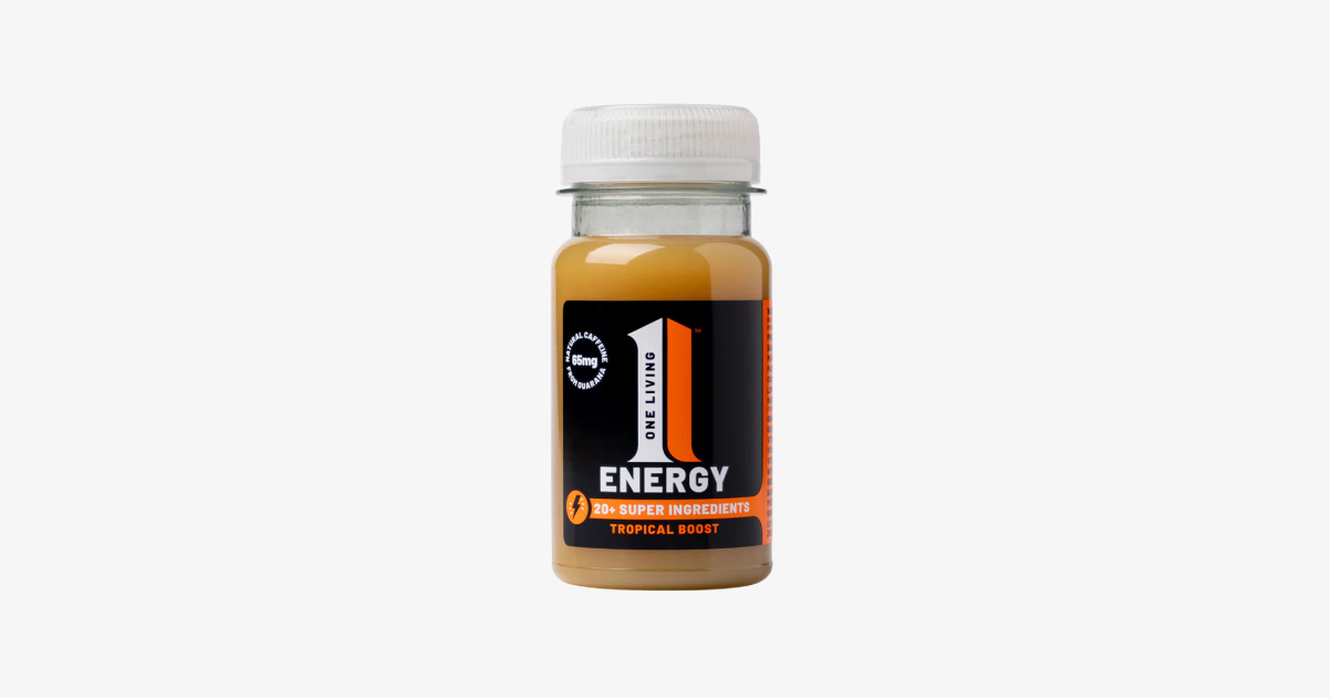One Living Energy Shot - Tropical Boost - pack | Healf