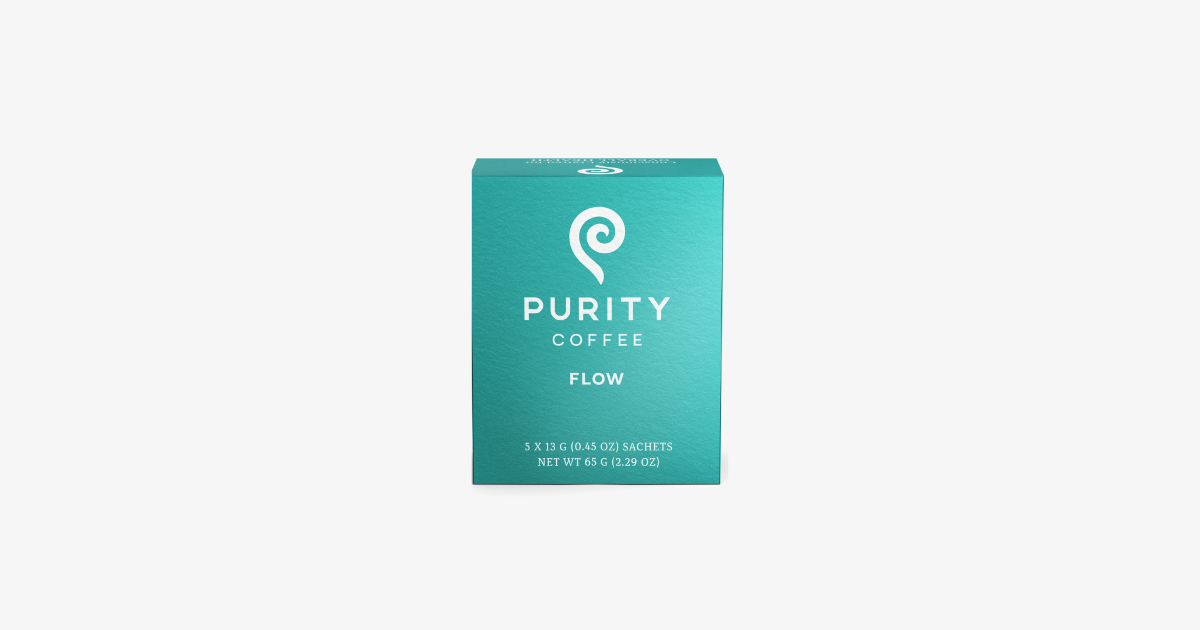 Purity Coffee FLOW: Original Single Serve Sachets | Healf
