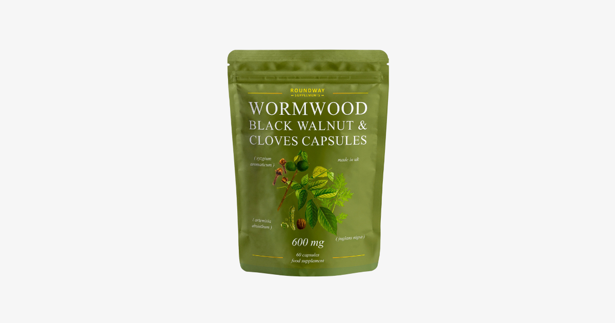 Roundway Supplements Wormwood, Black Walnut & Cloves Capsules | Healf