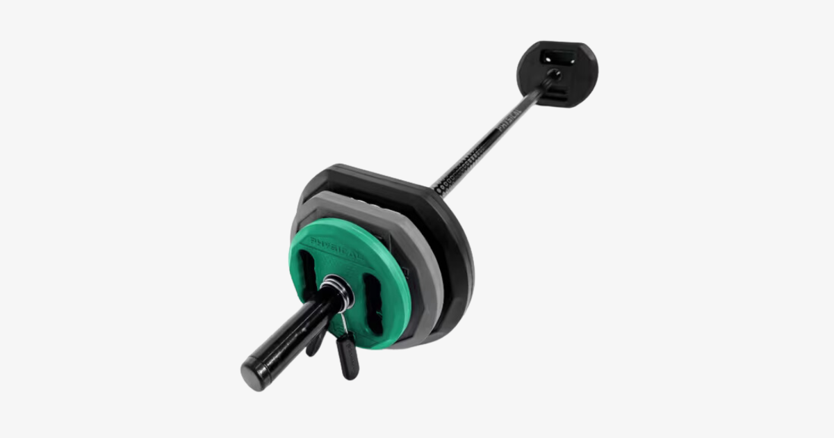 Rubber Body Pump & Weights Set - Physical Company