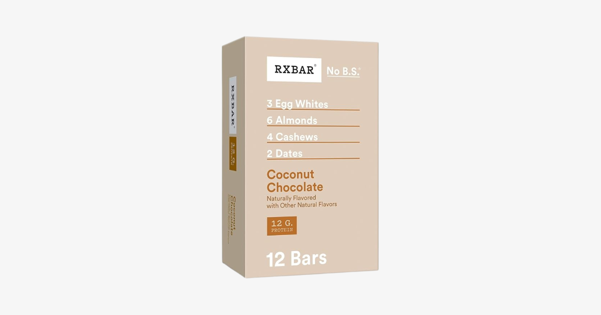 RXBAR Bar Protein Coconut Chocolate | Healf