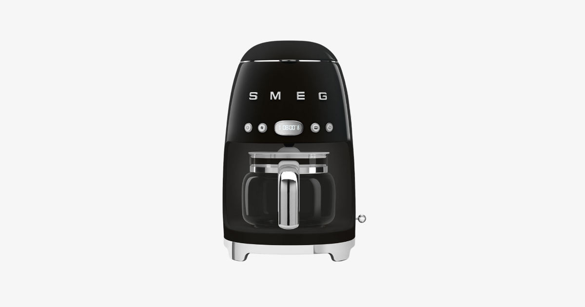 Smeg Drip Coffee Machine - Black | Healf