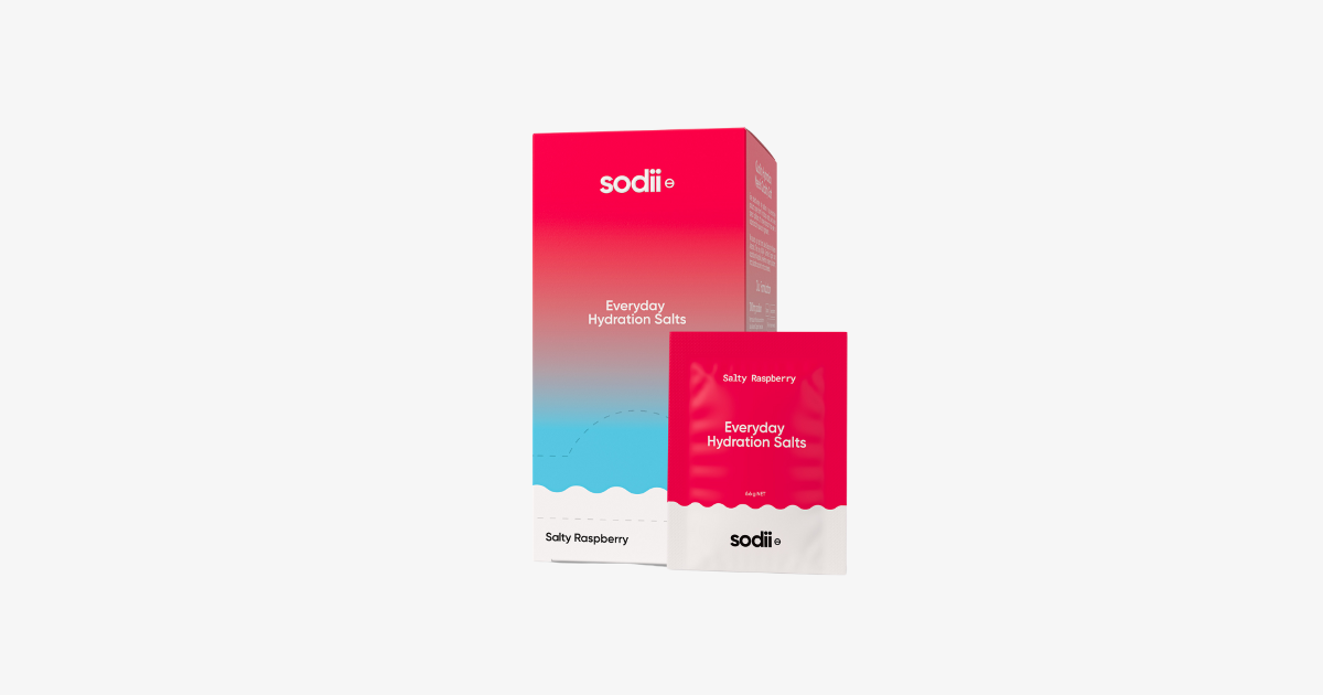 Sodii Everyday Hydration Salts - Salty Raspberry | Healf