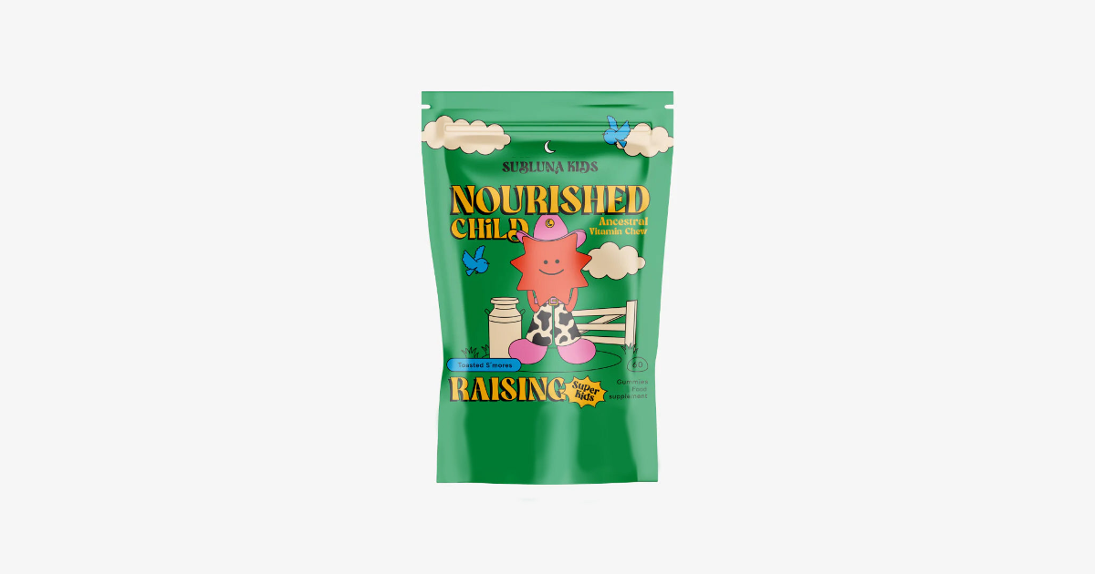 SubLuna Kids Nourished Child: Ancestral Vitamin Gummy | Healf