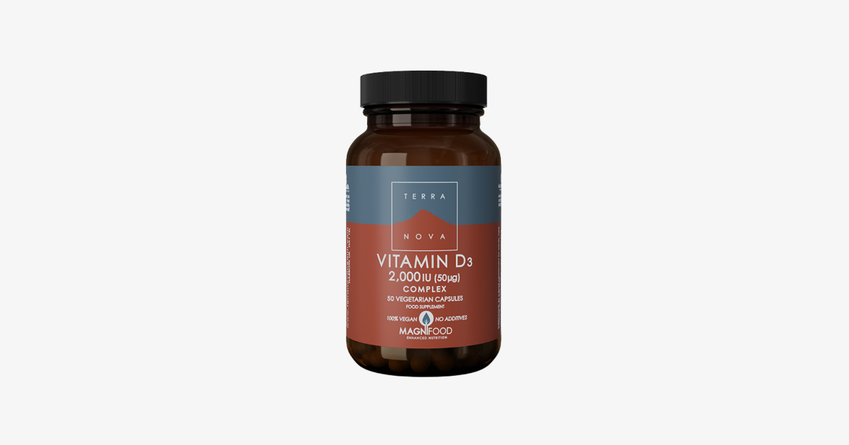 Terranova Vitamin D3 2000iu Vegan Complex