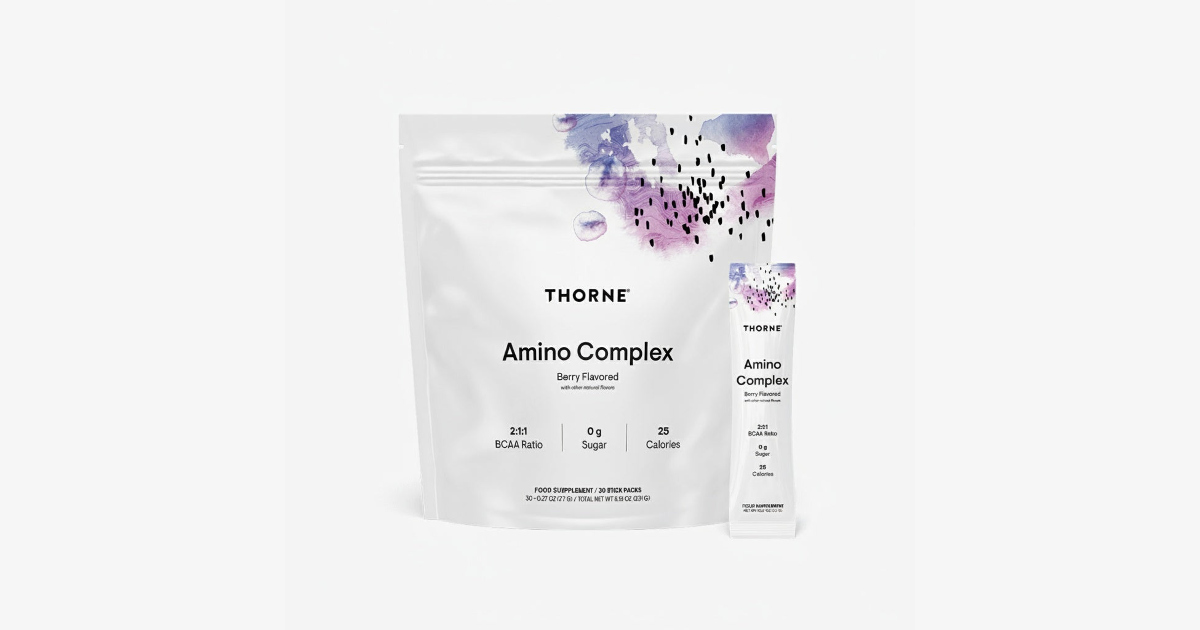Thorne Amino Complex - Travel Packs - Berry - NSF | Healf