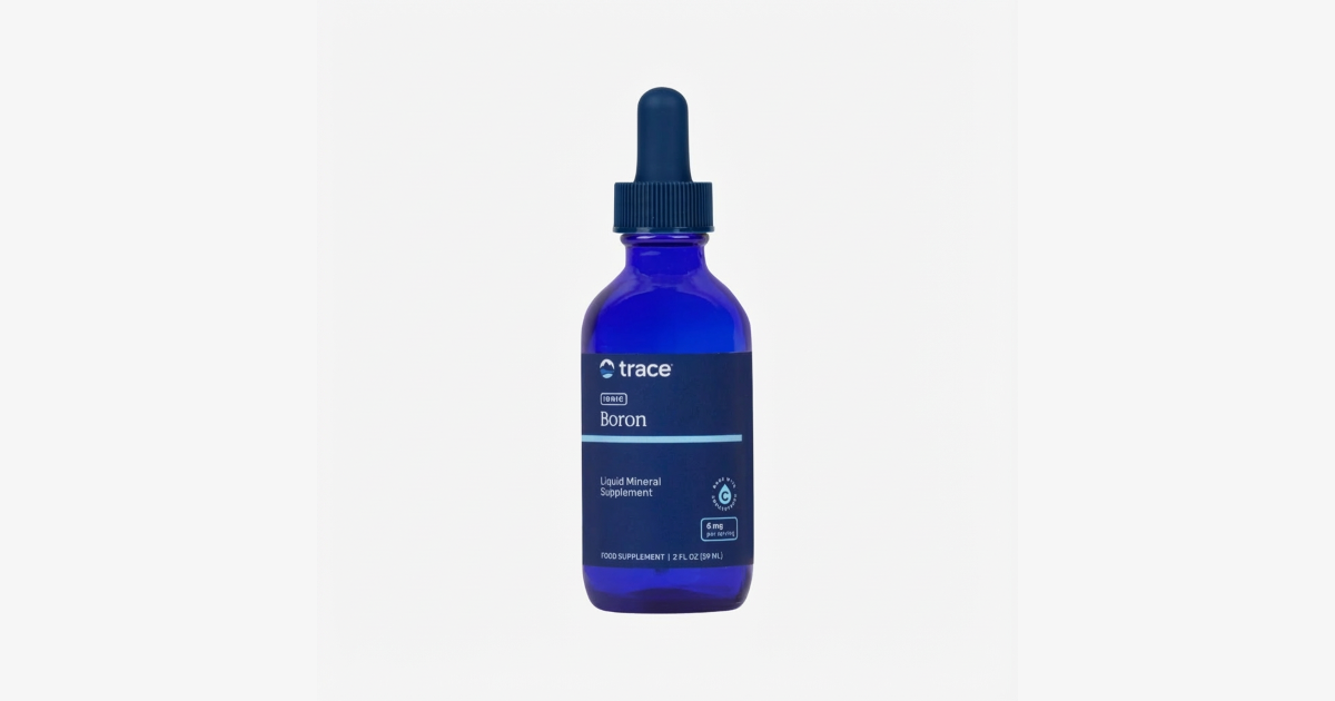 Trace Liquid Ionic Boron Drops | Healf
