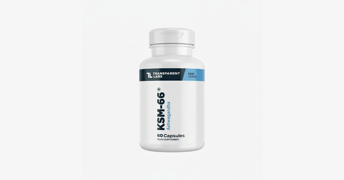 Transparent Labs KSM-66 Ashwagandha 600mg | Healf