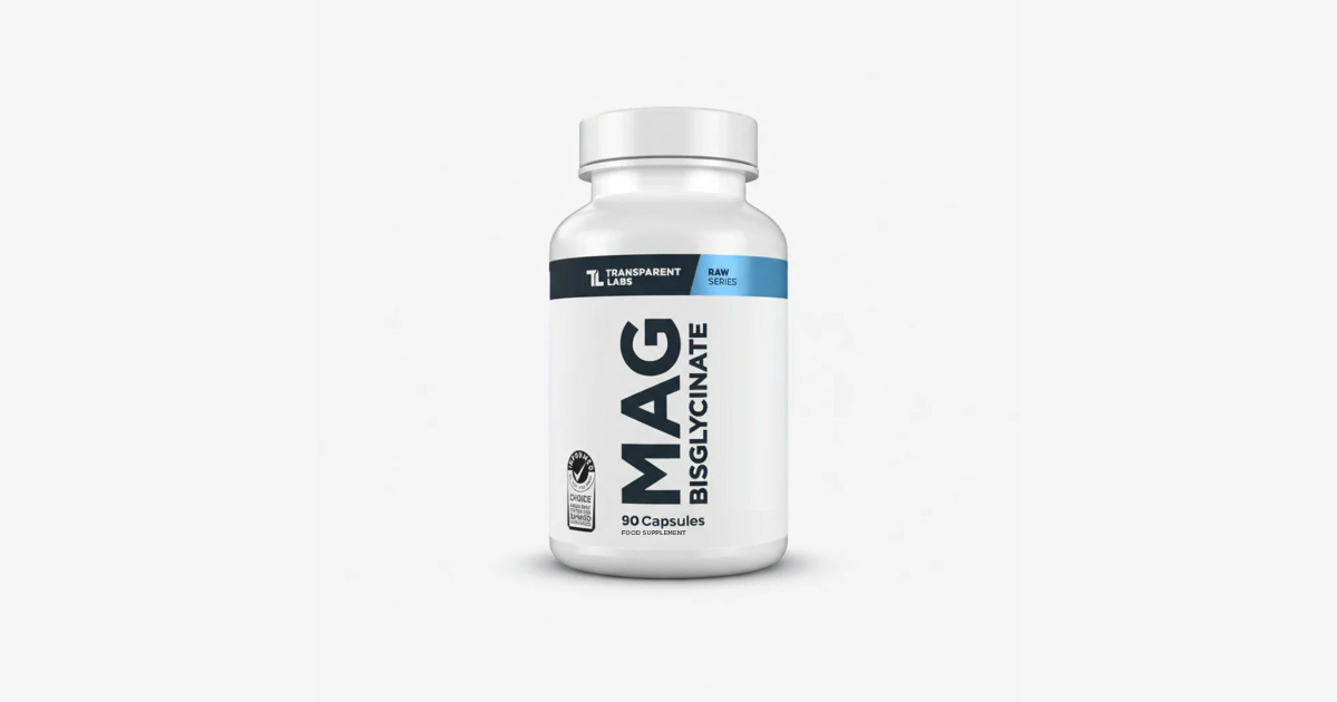 Transparent Labs Magnesium Bisglycinate 300mg | Healf