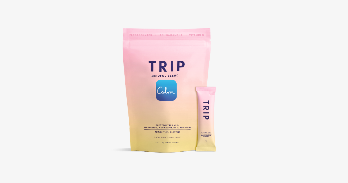 TRIP Peach Yuzu Electrolytes | Healf