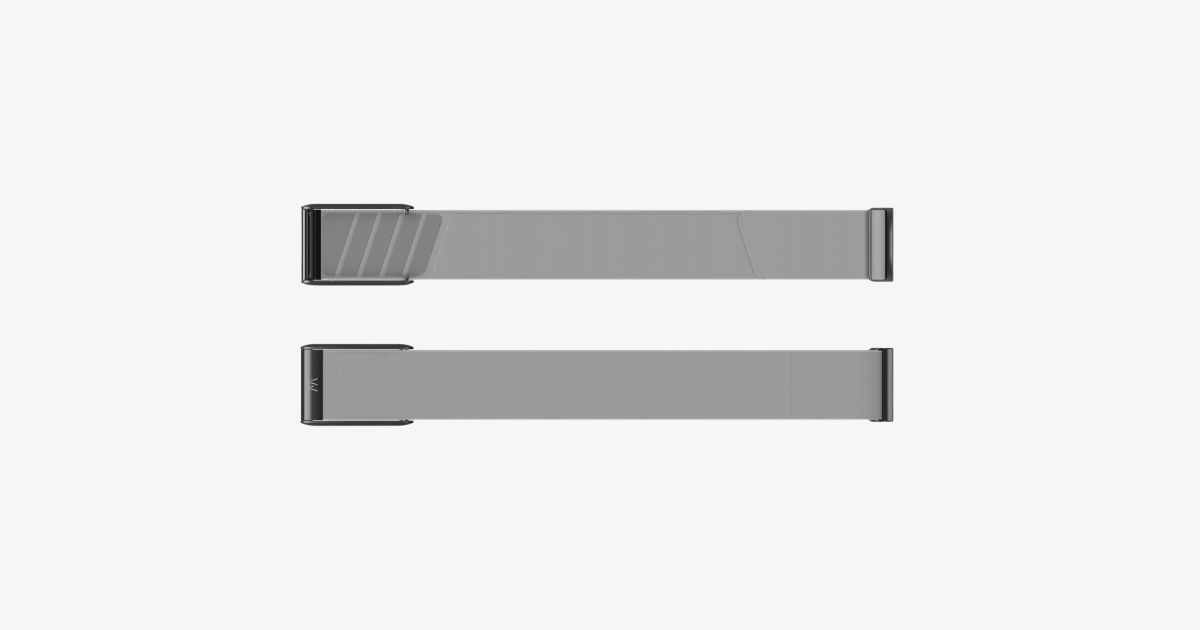 WHOOP CoreKnit Wristband 5.0 – Ash Grey | Healf