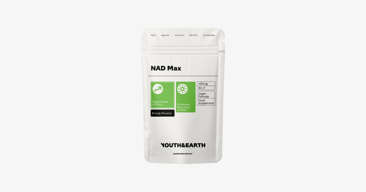 Youth&Earth NAD Max 460mg | Healf